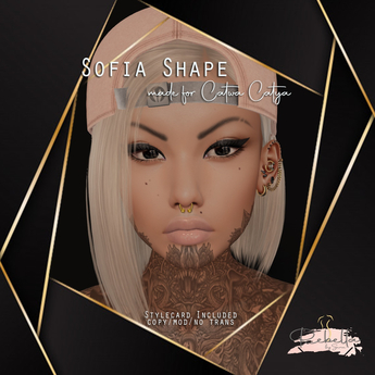 Second Life Marketplace - Rebella - Shape Sofia CATWA Catya/Maitreya